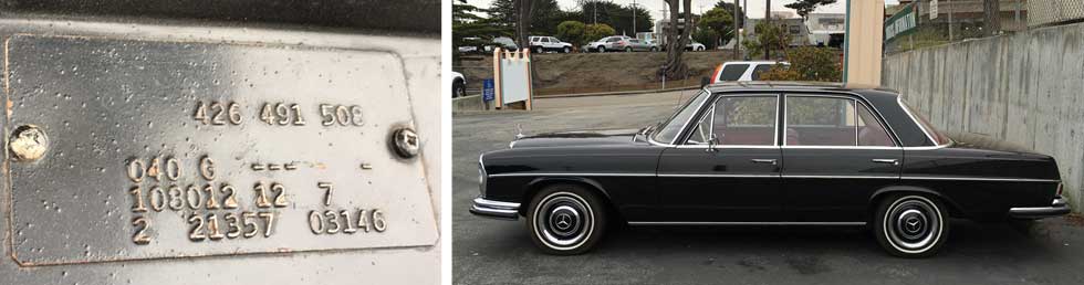 Mercedes Benz Color Code 040 G – Black - Mercedes Market