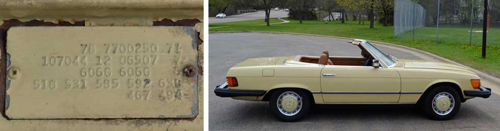 Mercedes Benz Color Code 606 G – Maple Yellow - Mercedes Market