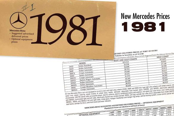 Mercedes Market - Classic and modern Mercedes Benz values, prices ...